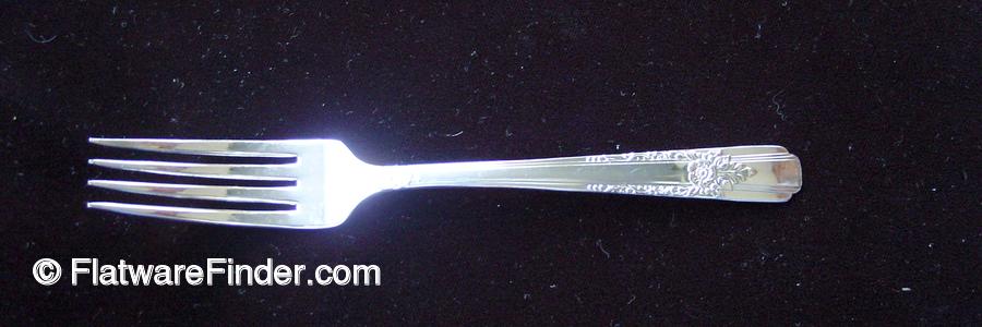 Oneida La Rose Silverplate (ON15) Fork | FlatwareFinder.com